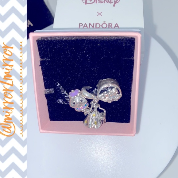 Pandora | Jewelry | Authentic Pandora Beauty And The Beast Trio | Poshmark